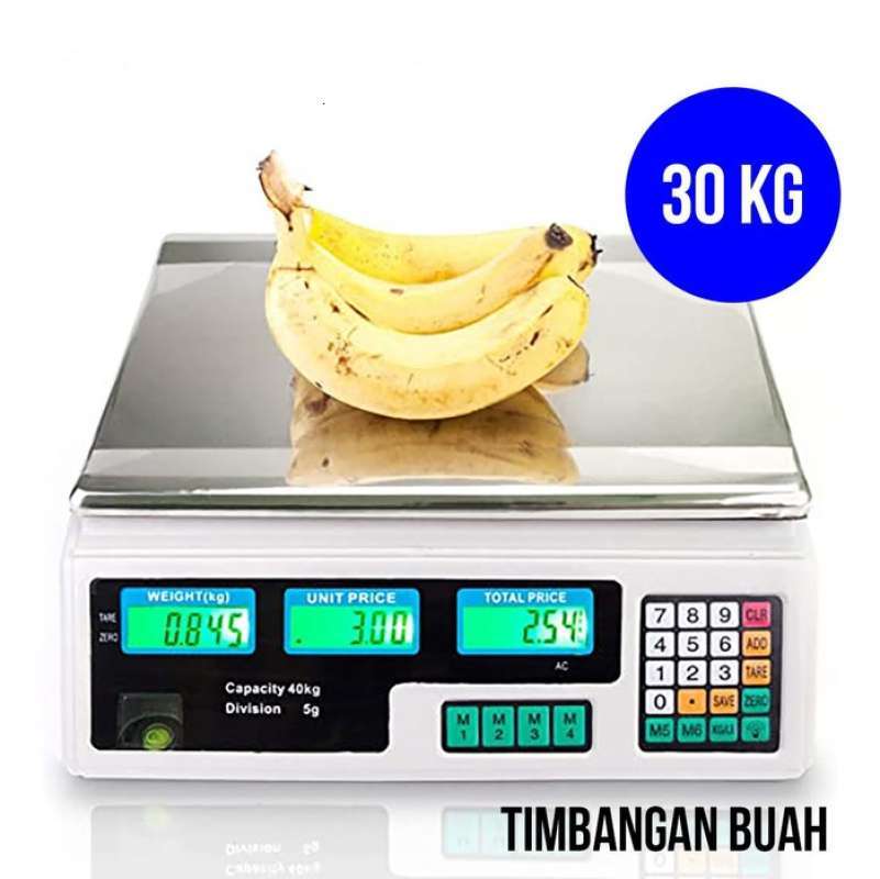 Promo Timbangan Buah Digital Scale Double Computing 30kg Diskon 28% di Seller Toko Obor/Baru ...