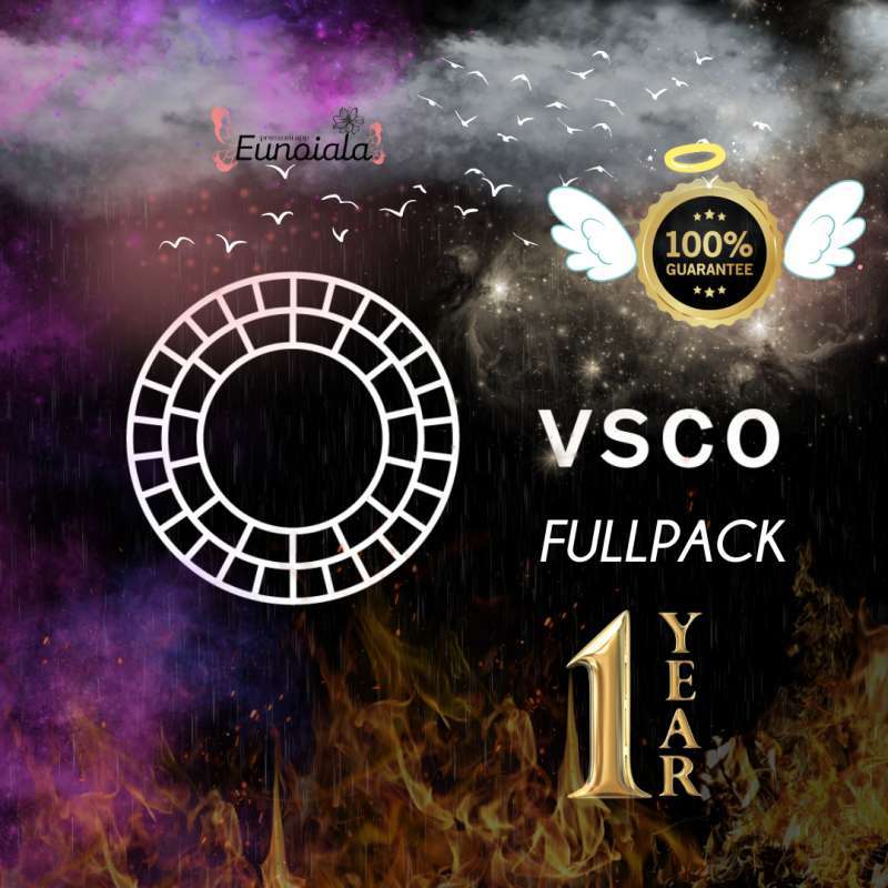 Promo VSCO X Full Pack 1 Tahun Sharing Account Bergaransi - For Android ...