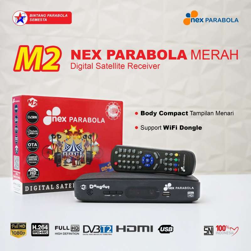 Promo Receiver Nex Parabola M2 Diskon 11% Di Seller Bintang Parabola ...