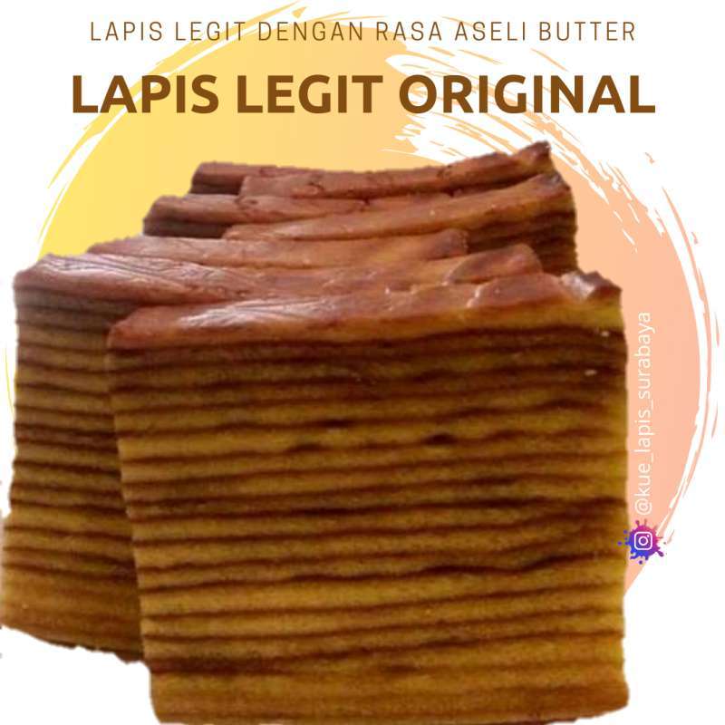Jual Lapis Legit Original Premium Surabaya Wisman Halal Tanpa Pengawet ...