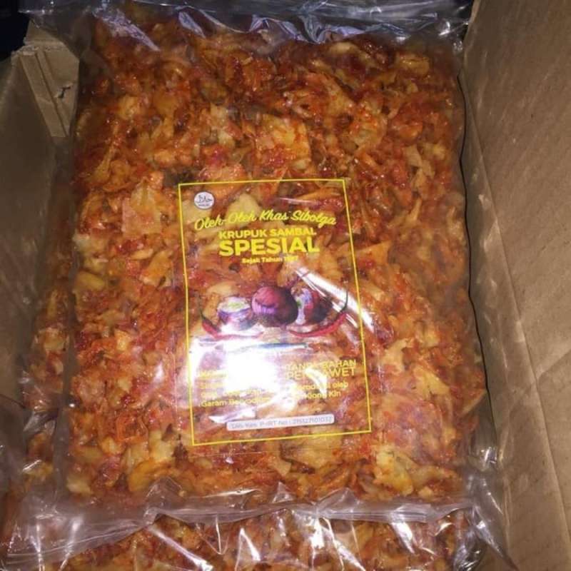 Jual Keripik Sambal Teri Sibolga Cap Bawang - 1 Kg Di Seller ...