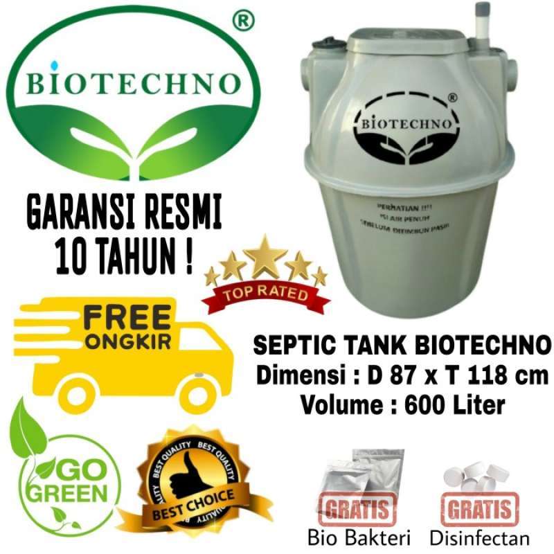 Promo Septic Tank Bio, Septic Tank Biofil, Septic Tank Biotechno 600 ...