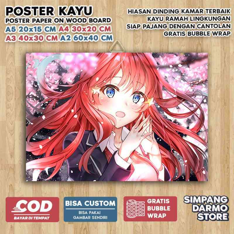 Jual Poster Kayu GoToubun no Hanayome Aestehic Tema Anime Go-Toubun ...