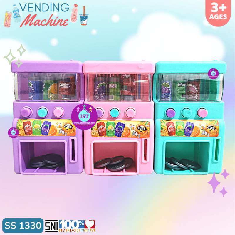 Promo Mainan Anak Funny Drink Mini Vending Machine SS 1330 Diskon 51% ...