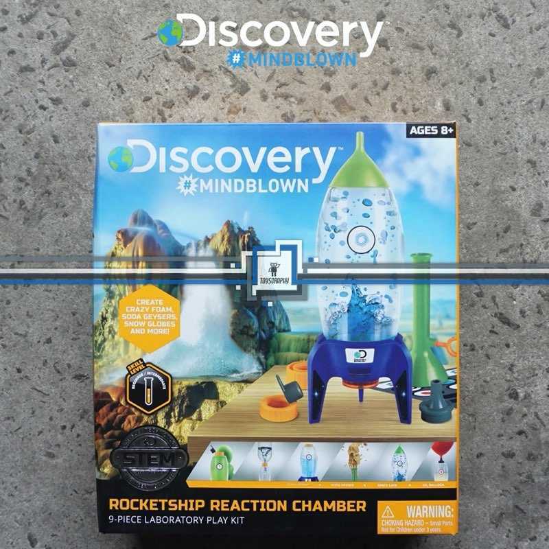Jual Discovery Mindblown Rocketship Reaction Chamber Laboratory Kit ...