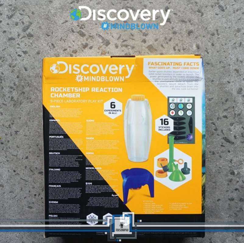 Jual Discovery Mindblown Rocketship Reaction Chamber Laboratory Kit ...