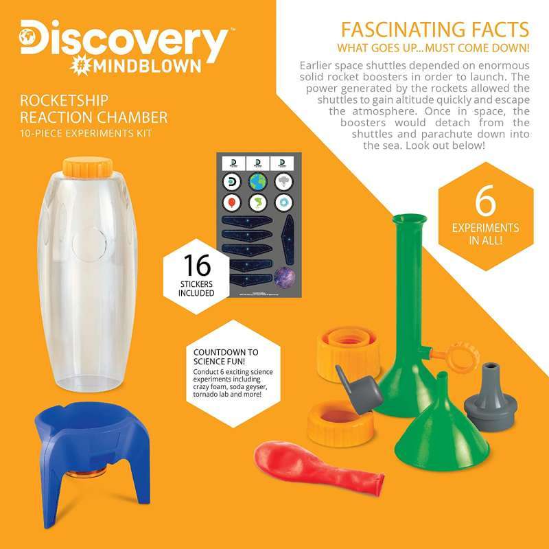 Jual Discovery Mindblown Rocketship Reaction Chamber Laboratory Kit ...