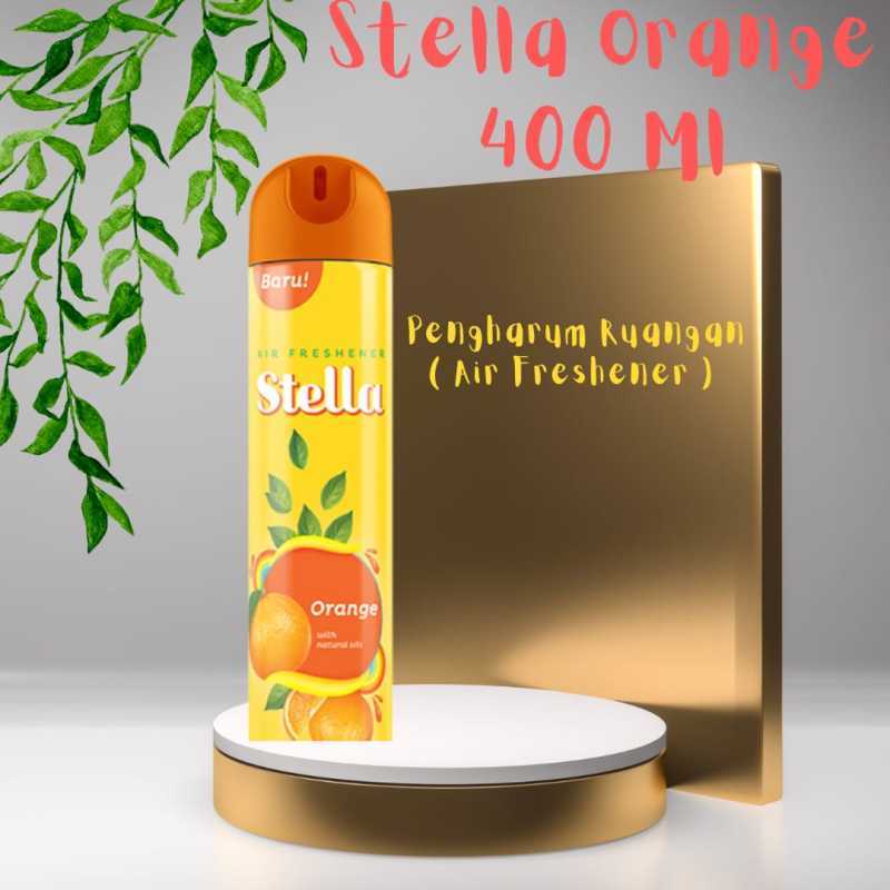 Jual Stella Aerosol Pengharum Ruangan Spray Orange 400ML di Seller ZH ...