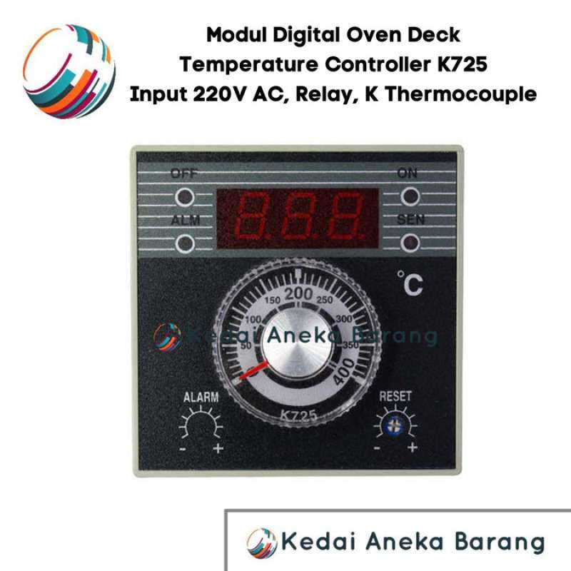 Promo MODUL DIGITAL OVEN TEMPERATURE TEMPERATUR CONTROLLER CONTROL K725 220V Diskon 33% di ...