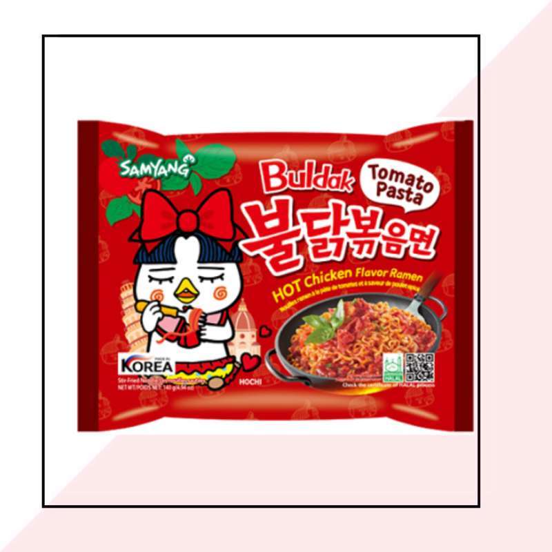 Jual Samyang Hot Chicken Ramen - Buldak Tomato Pasta 140g di Seller ...