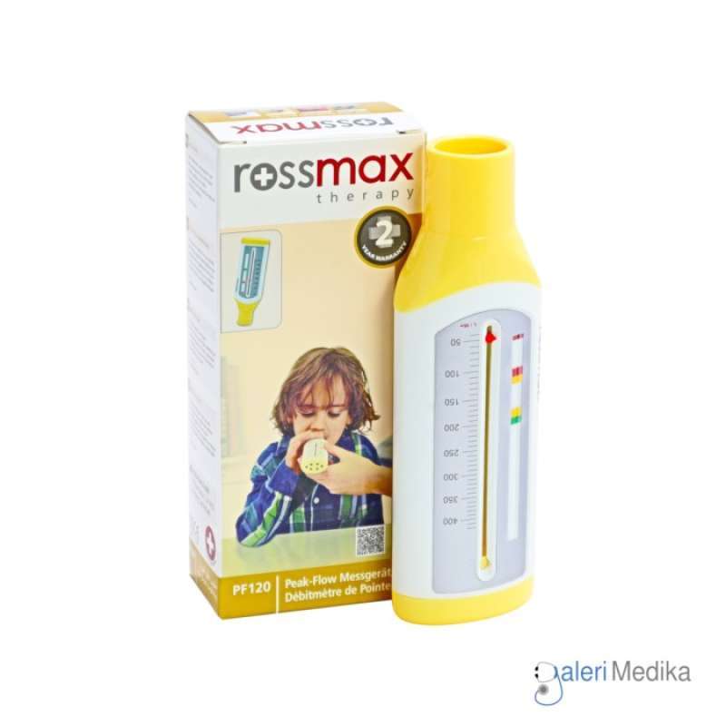 Jual Rossmax Pf120c Peak Flow Meter / Peakflow Meter Alat Cek Asma Anak ...