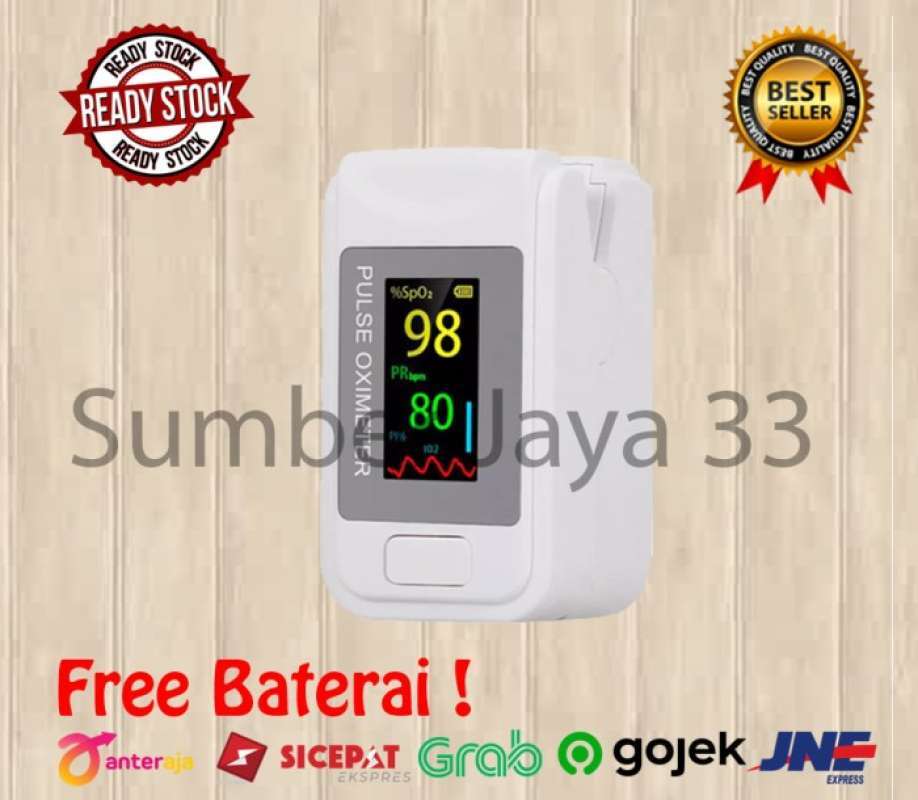 Promo ALAT CEK DETAK JANTUNG PULSE OXIMETER FINGERTIP SP02 Diskon 33% ...