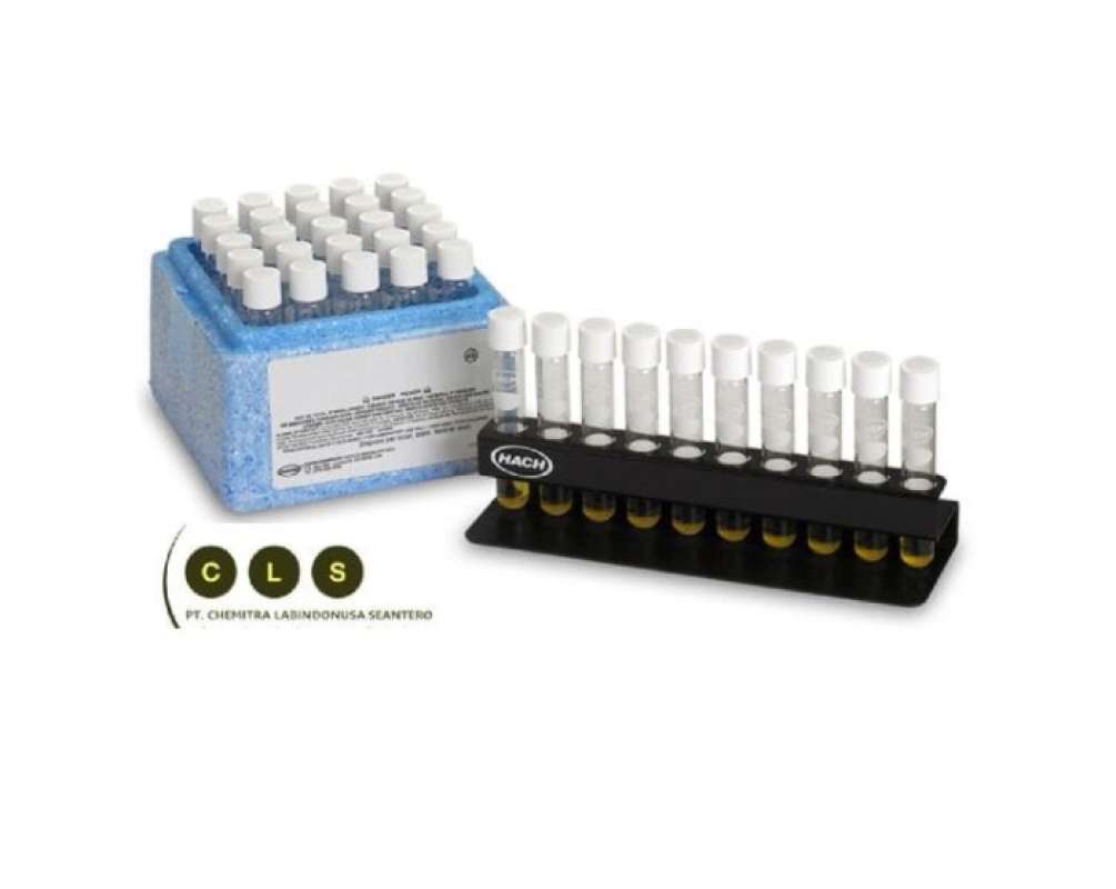 Jual HACH 2125825 COD REAGENT DIGESTION VIALS, LOW RANGE, PK/25 di ...