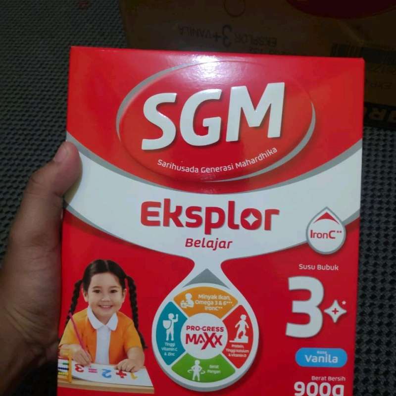 Jual SGM 3+ VANILA 900GR di Seller JNmartsby - Petemon, Kota Surabaya | Blibli