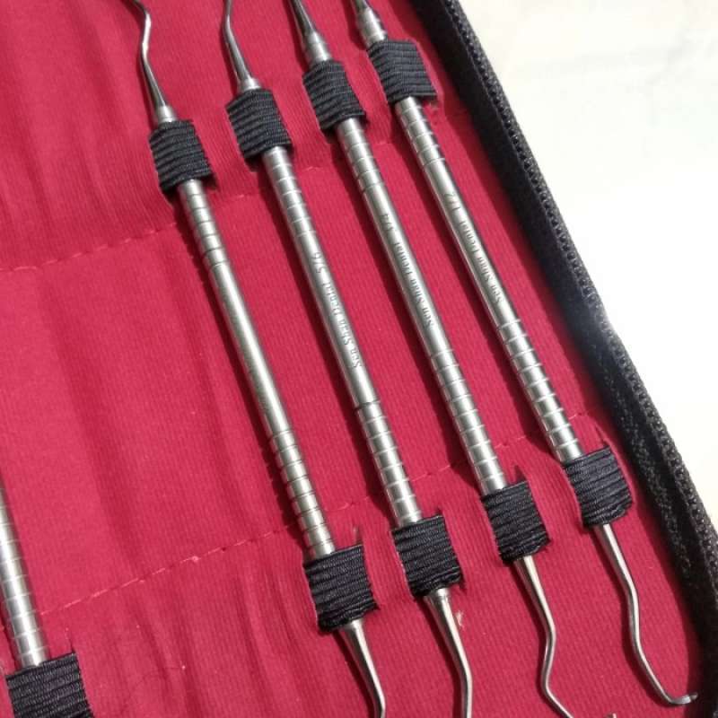 Jual Gracey Currete Universal Dental Kuret Gracey Isi 7 Scaler Manual ...