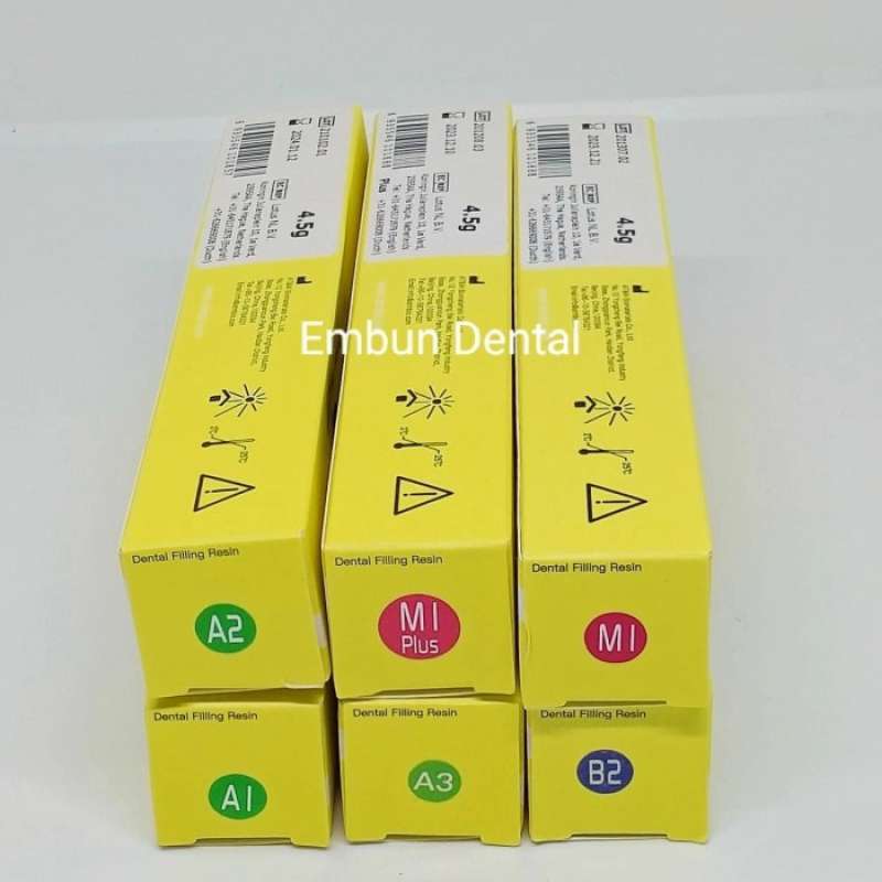 Jual Dental Composite Tambalan Veneer Extra White Nano Fill M1 & M1 ...