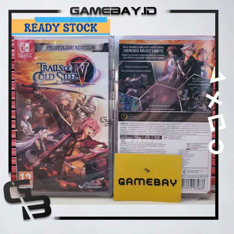 Promo The Legend of Heroes Trails of Cold Steel IV / 4 Nintendo Switch ...