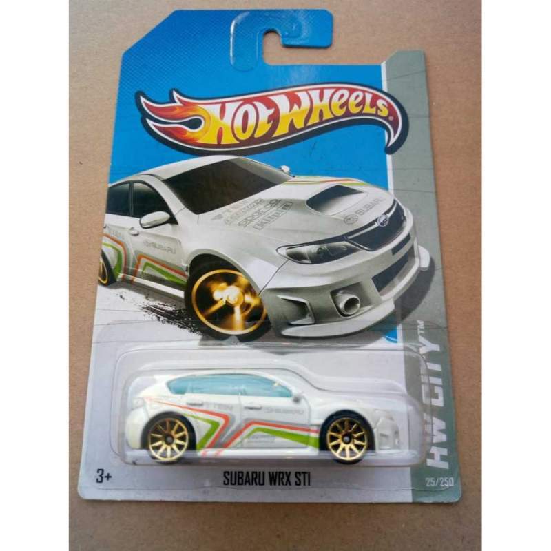 Jual Hot Wheels - Subaru WRX STI White HW City di Seller RoyAleksander ...