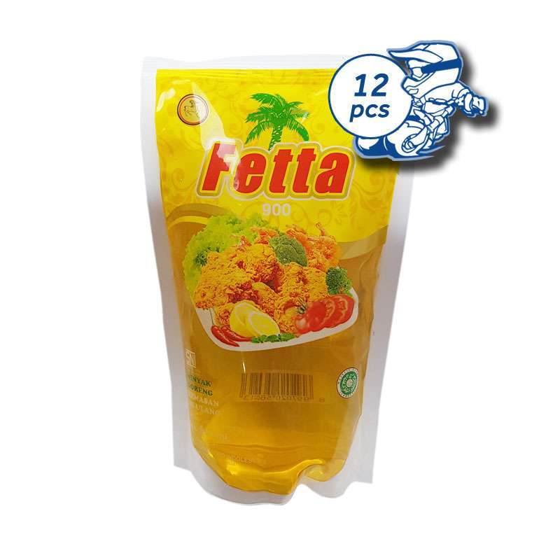 Jual Fetta Minyak Goreng [900 mL x 12 pcs | 1 Dus | 1 Karton] di Seller ...