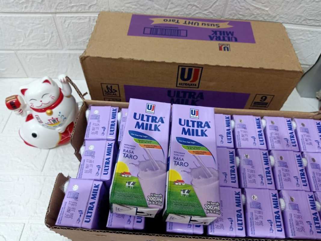 Jual Susu Ultra Milk Uht Taro 200ml (1dus Isi 24) - 01 Di Seller ...