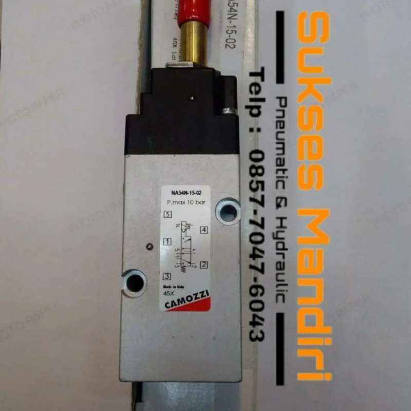 Promo SOLENOID VALVE NA54N-15-02 CAMOZZI + COIL Diskon 23% di Seller ...