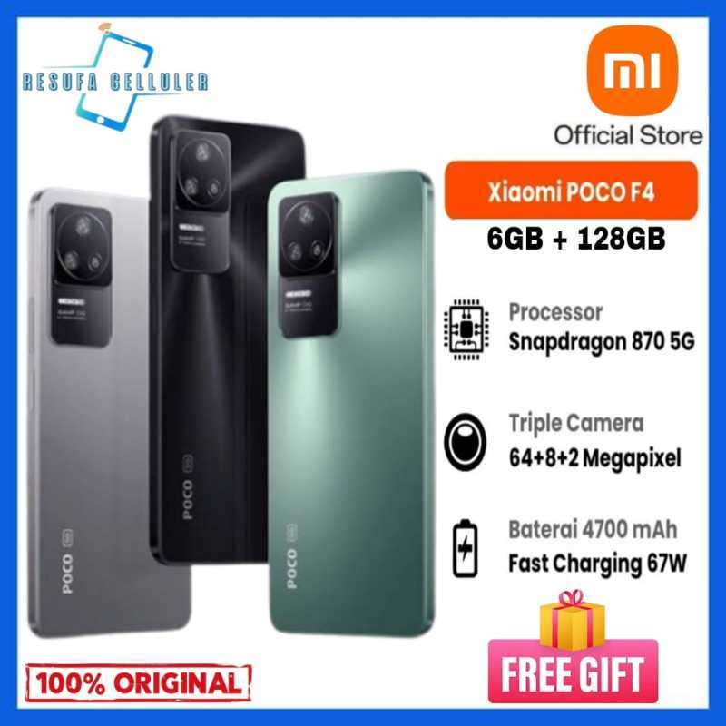 Jual Xiaomi Poco F4 5G 6 128GB Garansi Resmi Xiaomi Indonesia FREE HADIAH Silver Di Seller