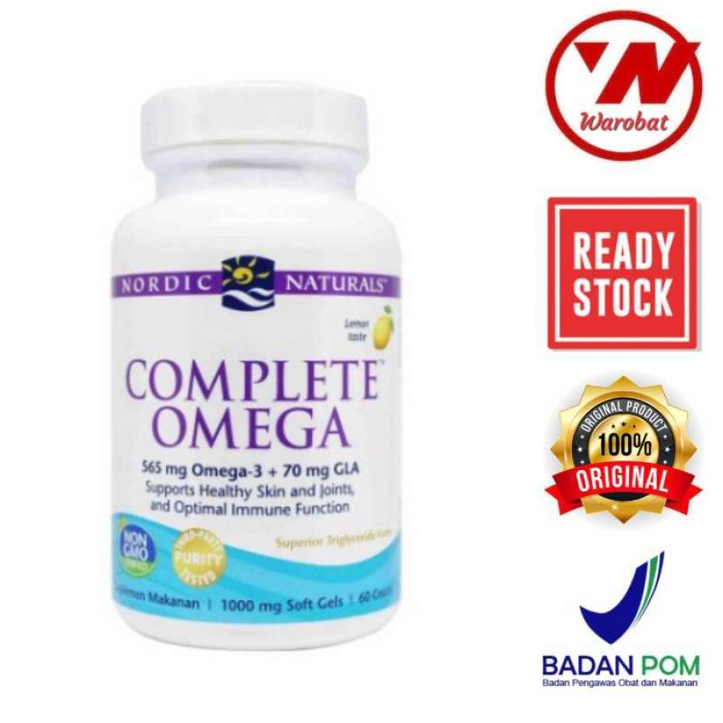Jual Nordic Naturals Complete Omega 369 3 6 9 Lemon 60 Softgels Di Seller Nur Nur Toko - Tegal ...