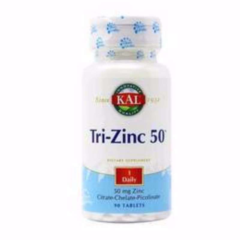 Jual Kal Vitamin Vit Tri Zinc 50 Mg Picolinate Citrate Imun Di Seller ...