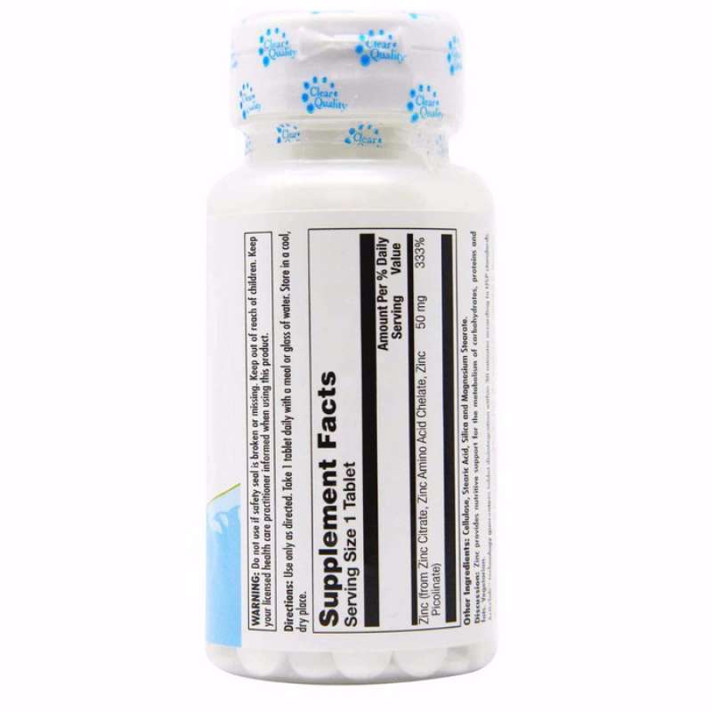 Jual Kal Vitamin Vit Tri Zinc 50 Mg Picolinate Citrate Imun Di Seller ...