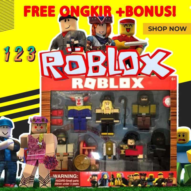 Jual Mainan Anak Cowok Roblox Figure Set Di Seller One Two Three ...
