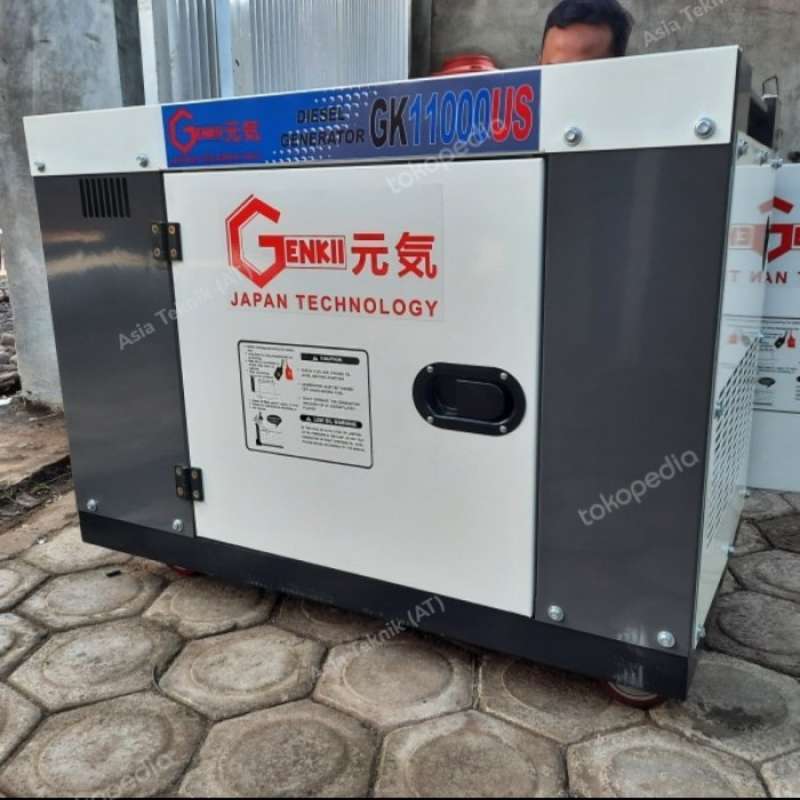 Promo genset 7000 watt silent type Genkii Japan generator Diskon 23% di ... Promo genset 7000 watt silent type Genkii Japan generator Diskon 23% di ...