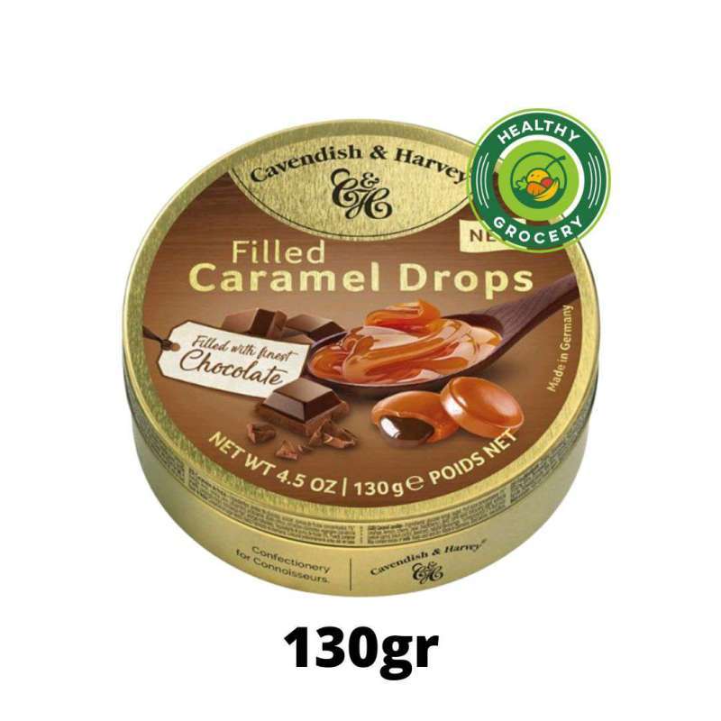 Jual Permen Cavendish And Harvey Caramel Drops Filled With Belgian ...
