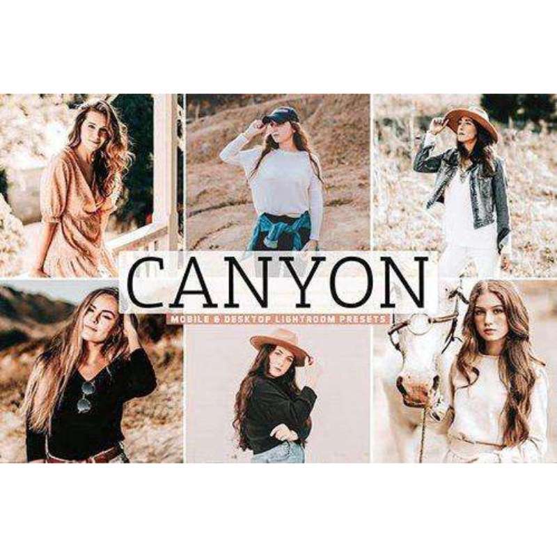 Jual LIGHTROOM PRESET LR4229 Canyon Pro Presets Mobile Desktop ACR ATN ...