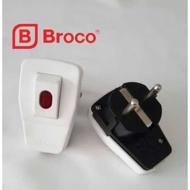 Jual BROCO STEKER SAKLAR / STEKER LAMPU BROCO / BROCO 13311 di Seller ...