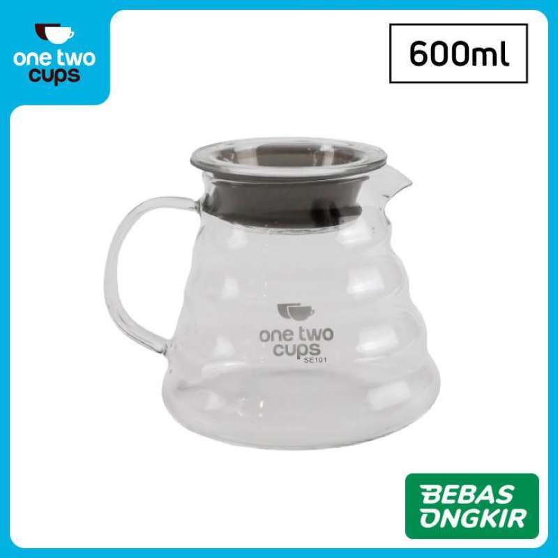 Jual One Two Cups Coffee Maker Pot Drip Kettle Teko Kopi Barista - 600ml di Seller One Two Cups ...