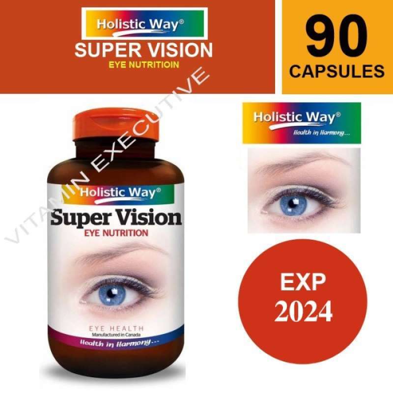 Promo Holistic Way Super Vision , Eye Nutrition (90 Capsules) Diskon 33 ...