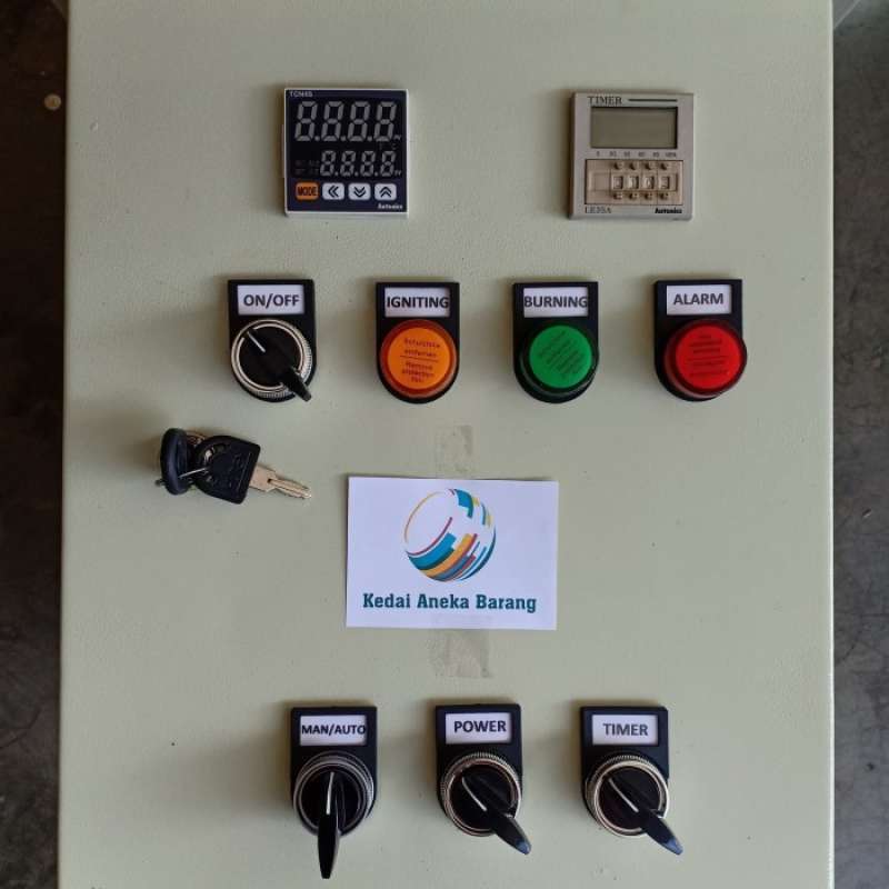 Jual Control Panel Box Infrared Gas Burner Powder Coating Oven 1 Burner ...