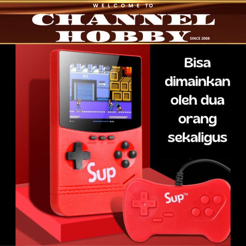 Promo Game Box Sup 3 Inch Dual Player 500 Games In 1 / Game Boy Dual ...