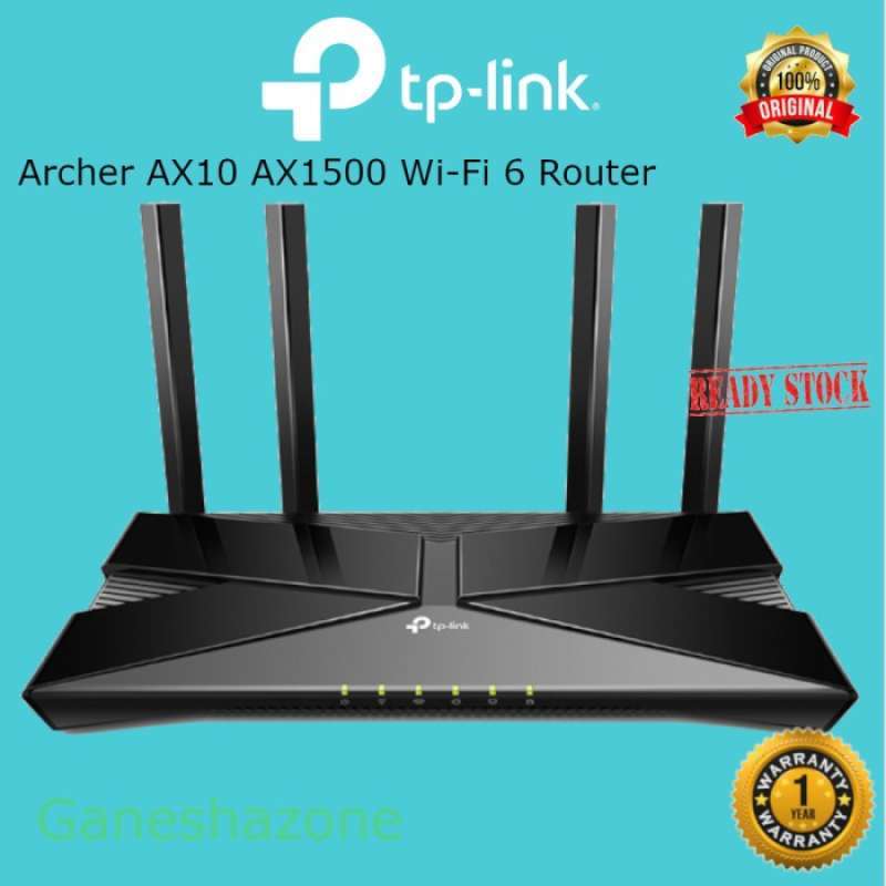 Promo Archer AX10 New AX1500 Wi-Fi 6 Wireless Router Diskon 23% di ...
