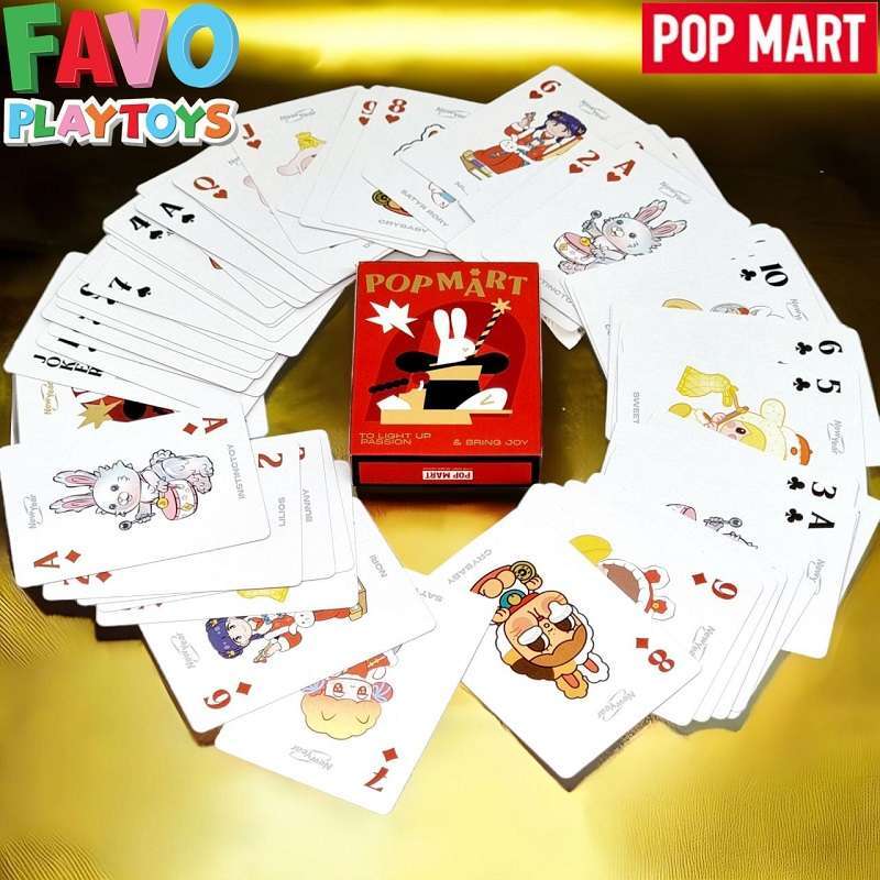 Jual POP MART Poker Playing Cards - Kartu Remi PopMart Original Limited ...