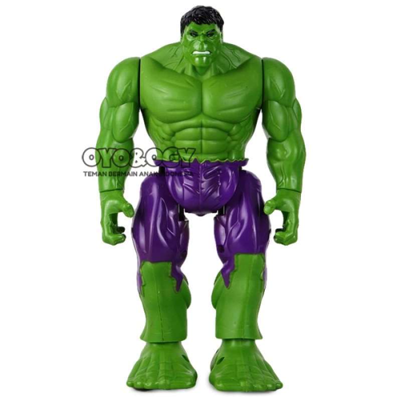 Promo MAINAN ANAK ROBOT WALKING HULK GREEN SUPERHERO AVENGER LAMPU ...