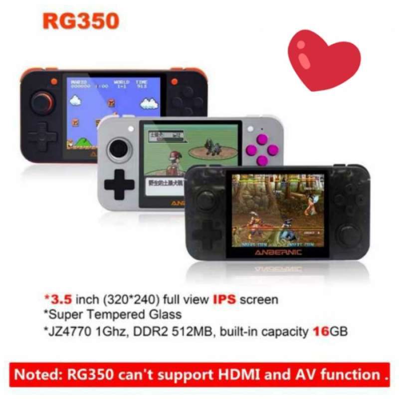 Promo Anbernic Rg350 Portable Handheld Retro Emulator Game Console ...