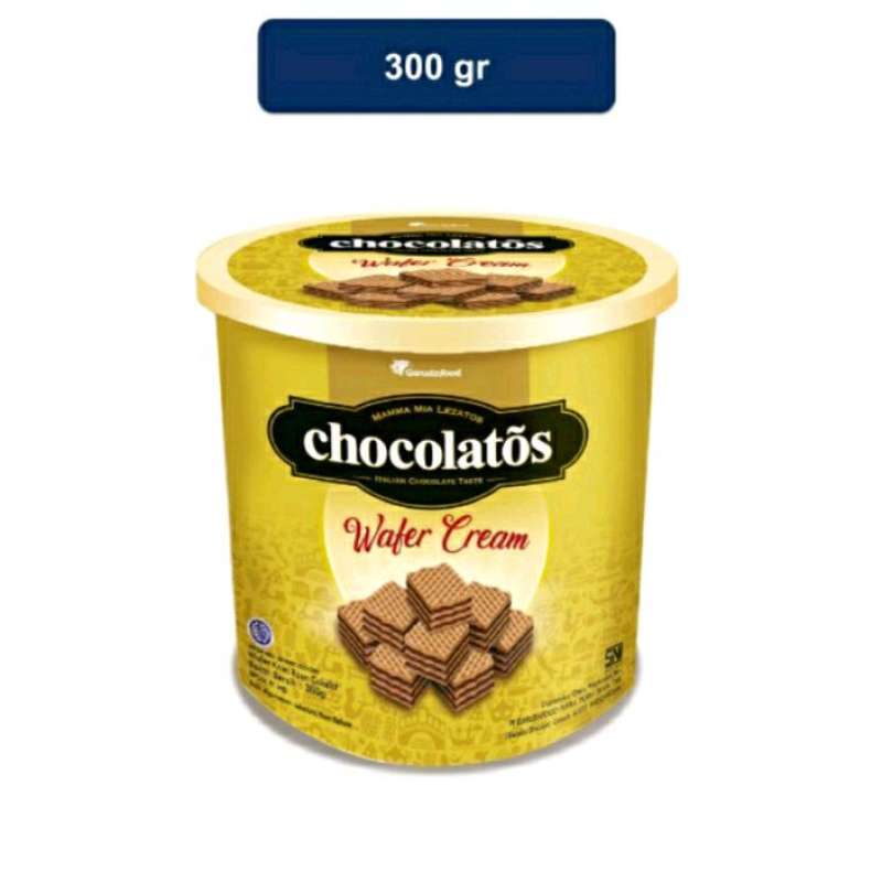 Jual Wafer Cream Chocolatos 300gr Di Seller Dede Collection - Kebon ...