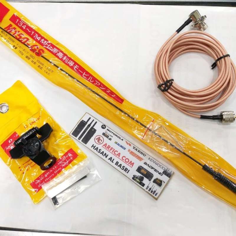 Jual Antena Radio Rig Mobil Set Plus Briket Dan Kabel D'antena-sky2 ...