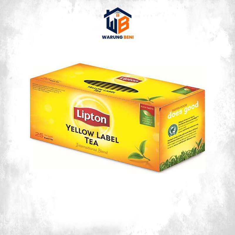Jual Lipton Teh Celup Yellow Label Isi 25pcs di Seller Warung Beni ...