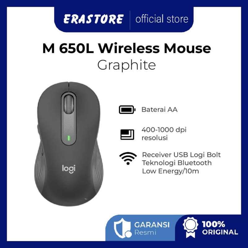 Jual M 650l Wireless Mouse - Graphite Di Seller Erastore - Erastore ...