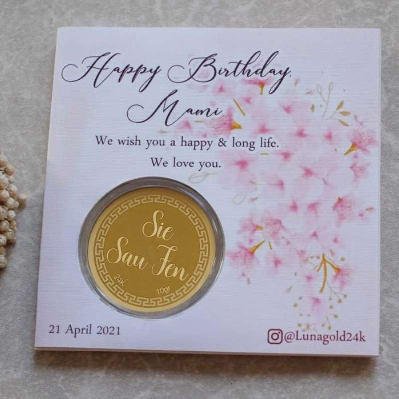 Jual Koin Emas lm mirip antam ubs 24k 10gr di Seller Luna Gold - Bulu ...