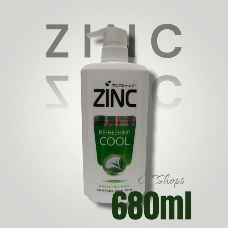 Jual Zinc Shampoo Refreshing Cool 680 Ml Di Seller Cfshops - Tugu, Kota ...