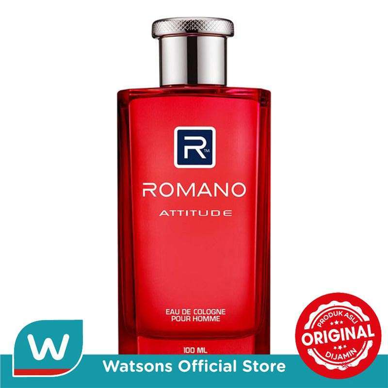 Promo Romano Eau De Cologne Parfum Pria Attitude 100 Ml Diskon 23% Di ...