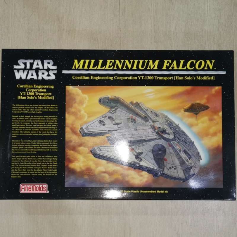 Promo FINEMOLD 1/72 MILLENNIUM FALCON Diskon 23% di Seller Crystal ...